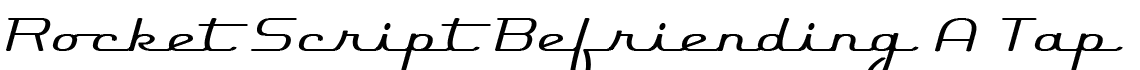 Rocket Script - Font Diner