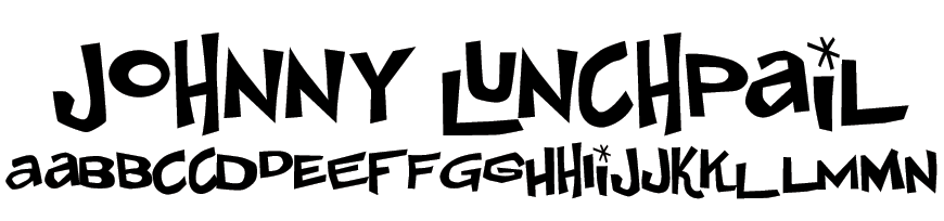 Font Diner - Lunch Box Font Set